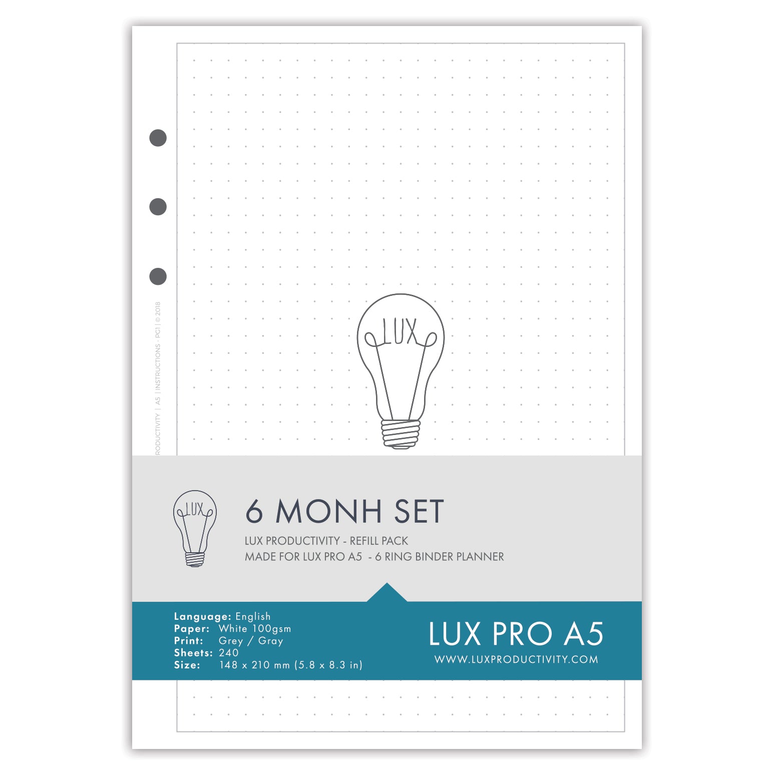 6 Month Pack – LUX PRODUCTIVITY